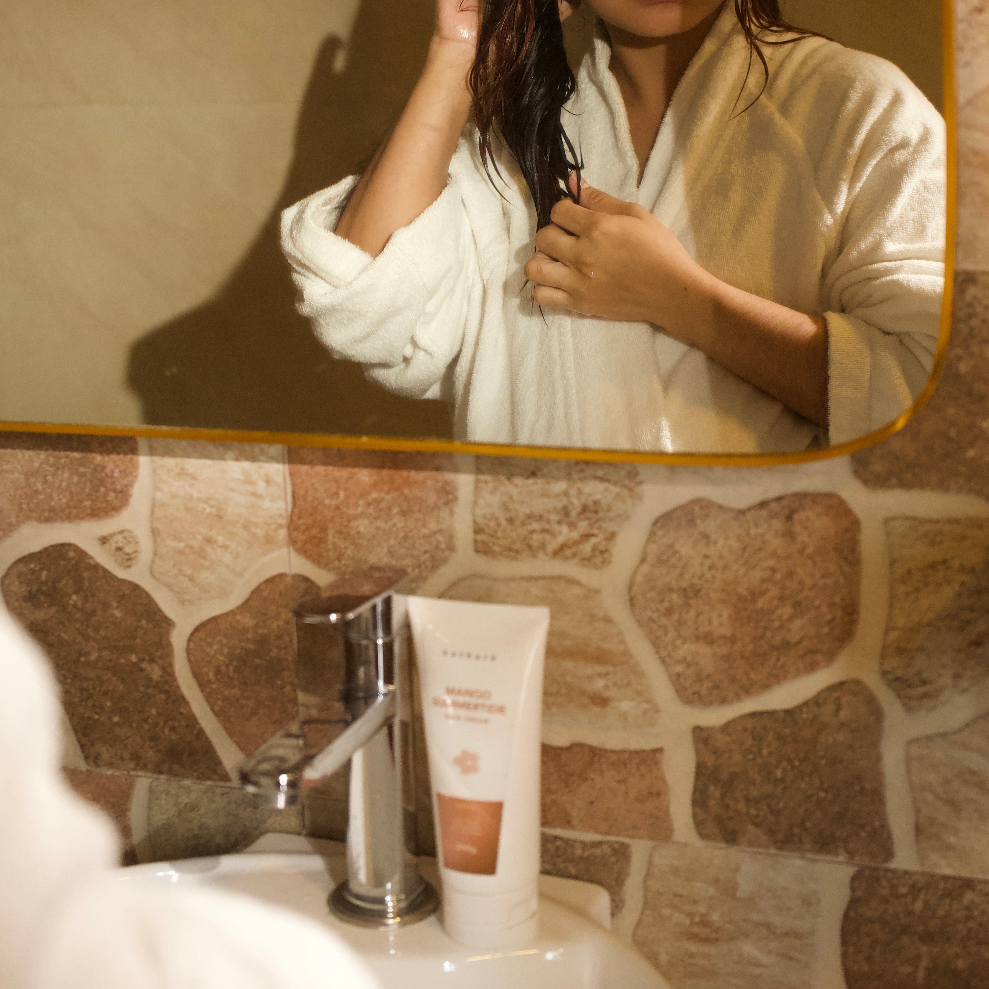 After-bath Routine – Katharē Hair Care