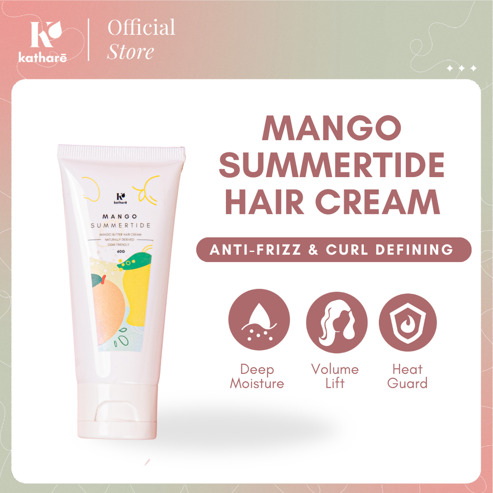 Mango Summertide Hair Cream | Anti-Frizz Solution for Filipino Hair ...