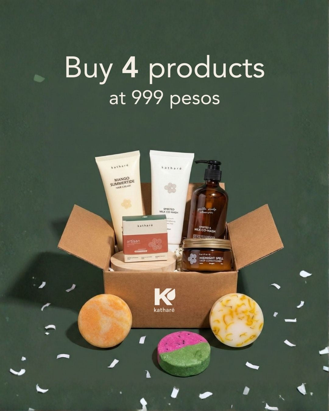 Buy 4 Products for 999 only! – Katharē Hair Care